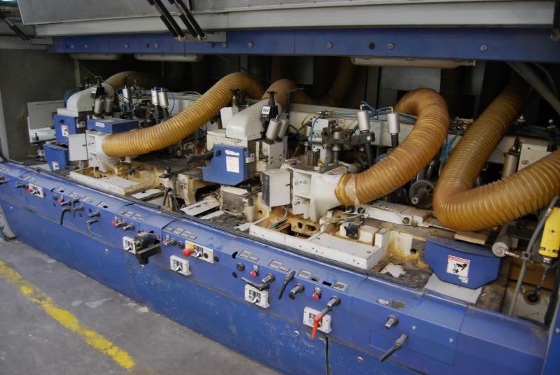 Schaafmachine – vierzijdige - schaaf 9-Spindle Moulder WEINIG POWERMAT ...